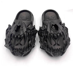 Rubber Demon Skull Skeleton Slippers Sandals – Zzkit